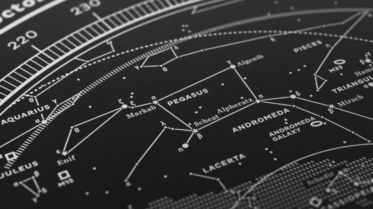 Dress Up Your Walls With These Beautiful Constellation Maps - Airows