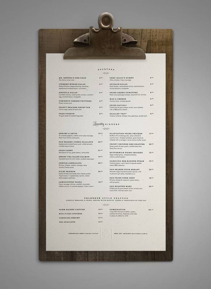 Art of the Menu: 50 Examples of Brilliant Menu Design - Airows