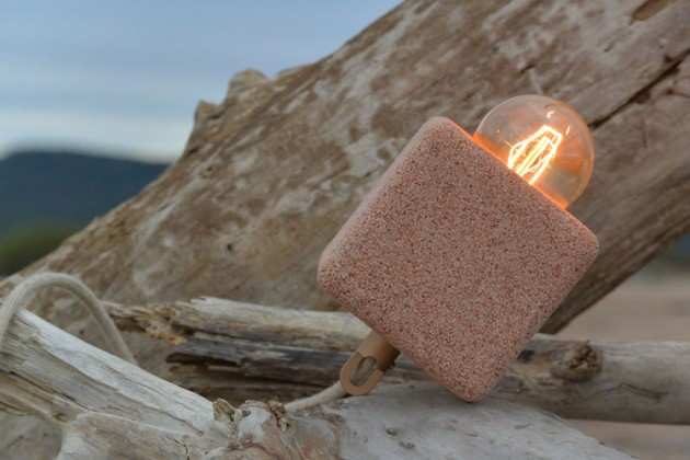 A Hanging Light Made Out Of Sand - Airows