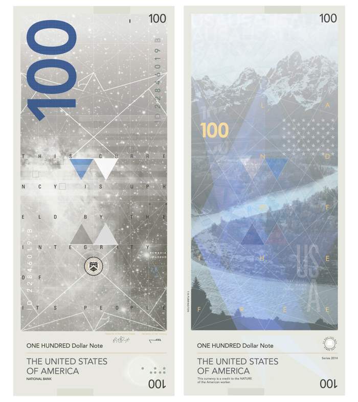 Gorgeous Redesign Of U.S. Currency - Airows