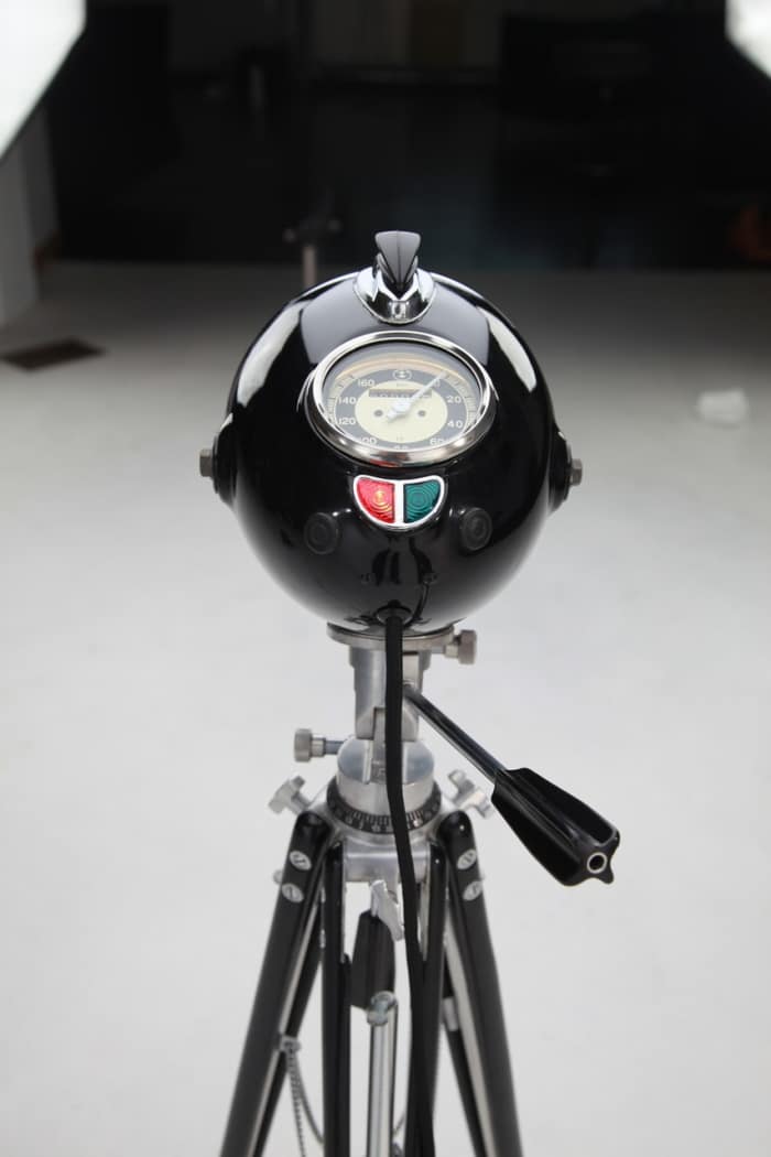 Vintage Automotive Headlights Turned Unique Lamps = Great Look - Airows