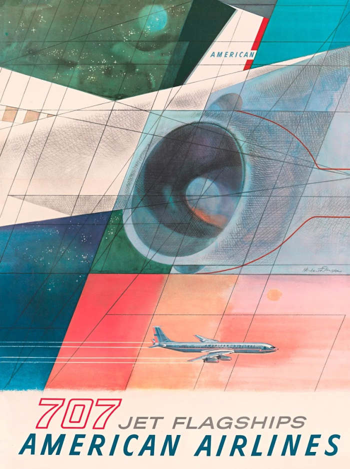 21 Magnificent Vintage Ads From The Glory Days Of Airlines - Airows