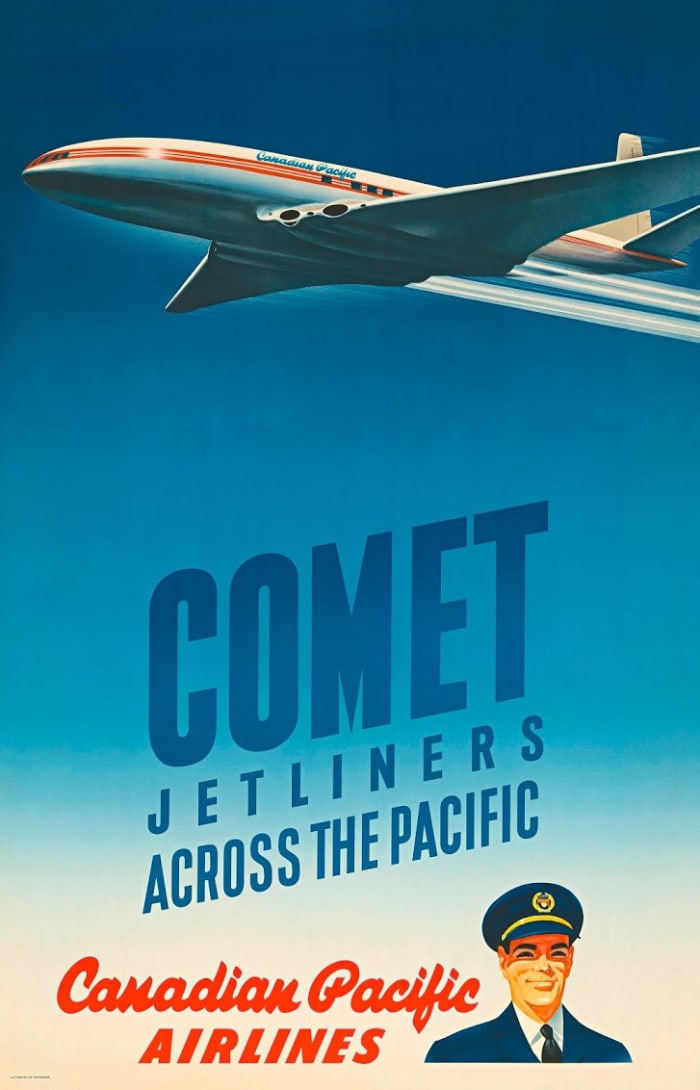 21 Magnificent Vintage Ads From The Glory Days Of Airlines - Airows