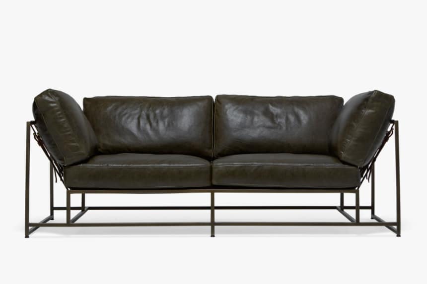 Stephen Kenn's Leather Sofa Will Instantly Take Your Living Room To 100 ...