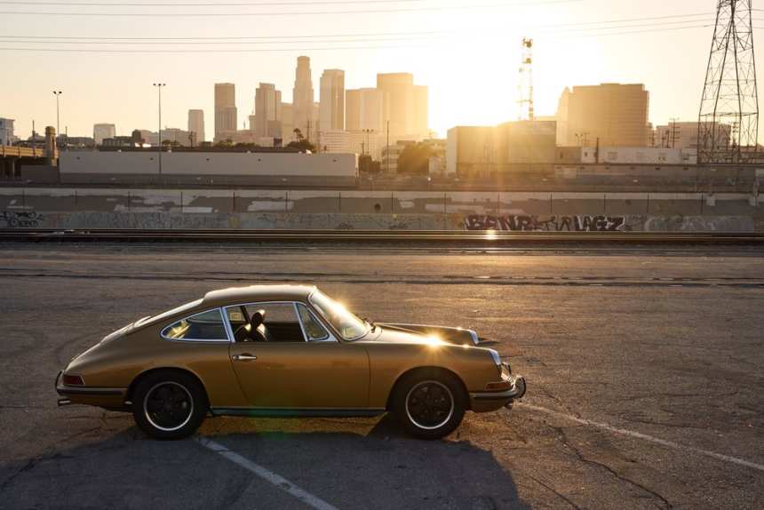 This Stunning Vintage Porsche Has The Midas Touch - Airows