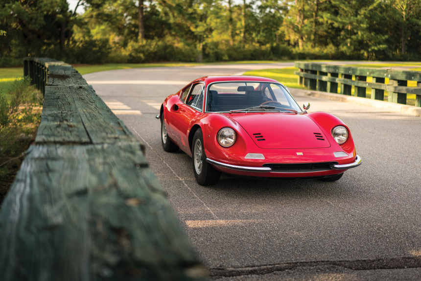 This 1968 Ferrari Dino 206 GT Is Flat-Out Sizzling - Airows