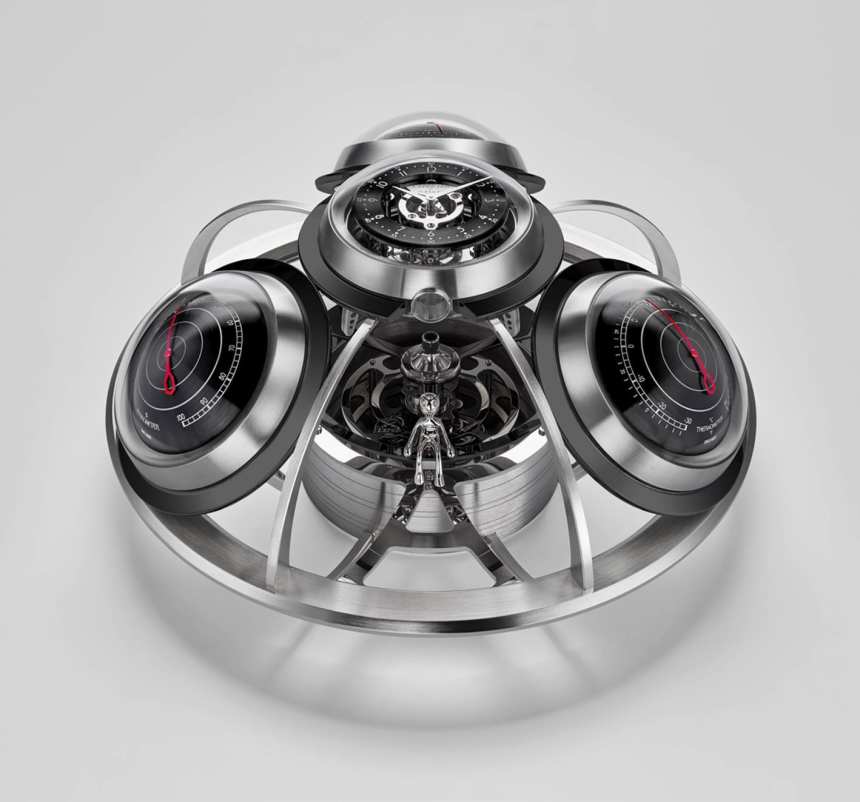 MB&F's Clock and Weather Station Set is Avant-Garde Watchmaking at Its ...