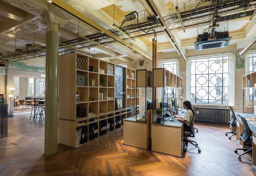 Office Goals: Inside a Department Store Turned Ultra-Stylish Workspace ...