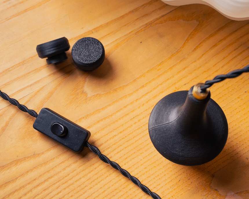 Wooj Design’s New Take on The Classic Wavy Lamp Ties Any Room Together ...