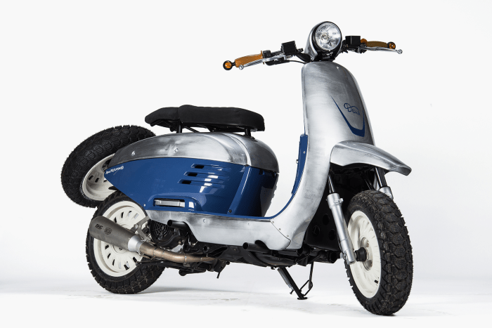 Travel In Style With This Custom Retro Scooter - Airows