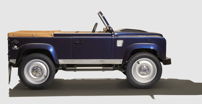 Want To Be The Coolest Dad In The World? Buy This Mini Land Rover ...