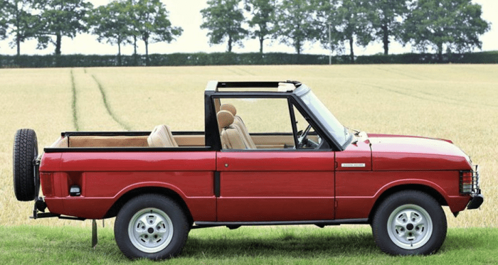 This Vintage Range Rover Was Converted Into A Convertible - Airows