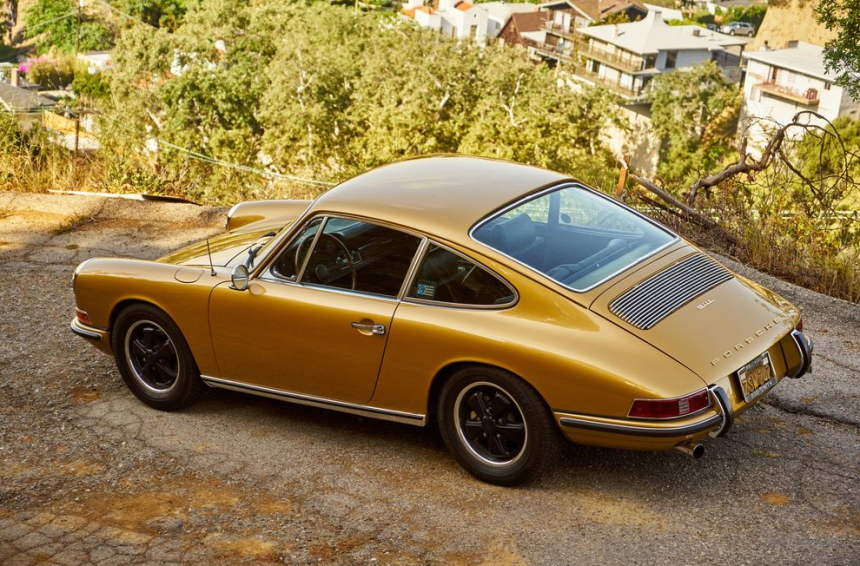 This Stunning Vintage Porsche Has The Midas Touch - Airows