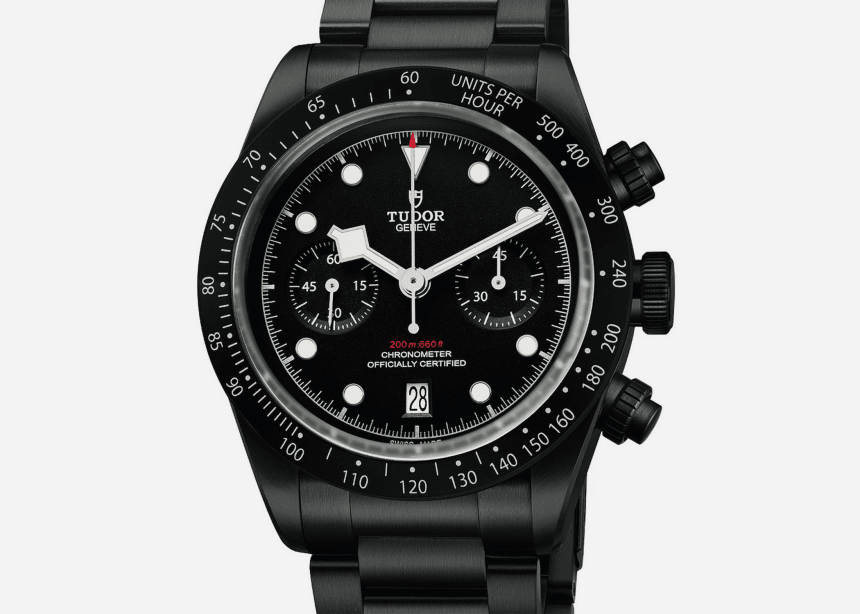 Tudor Celebrates New Zealand Rugby Team With Blacked-Out Chrono - Airows