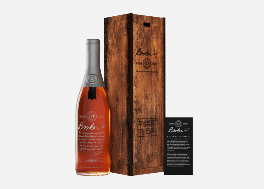 Booker's Ltd. Edition 30th Anniversary Bourbon Is a Barrel Proof Beauty ...