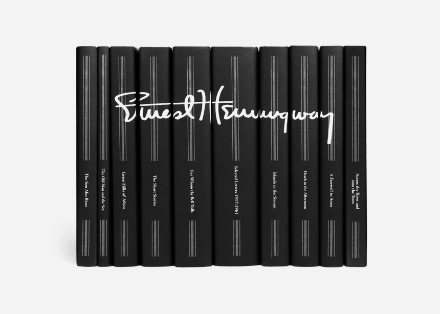 Black Friday: This Stylish Ernest Hemingway Book Set Goes 20% Off - Airows