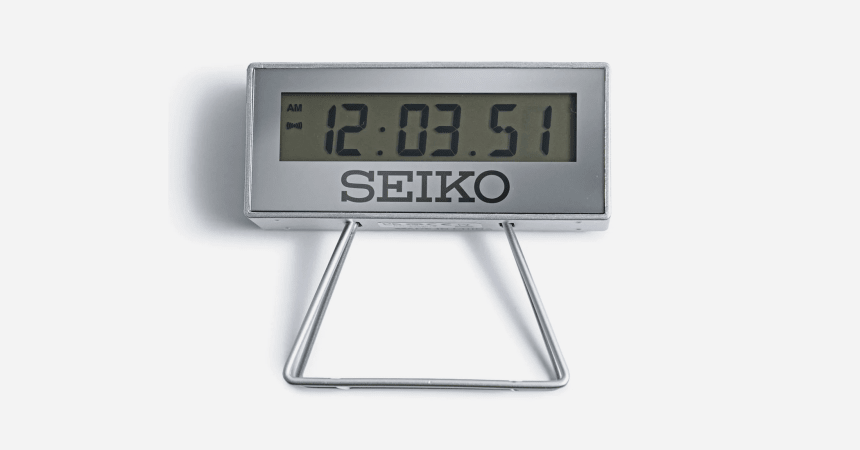 Seiko Goes Retro With the New Olympia Desk Clock - Airows