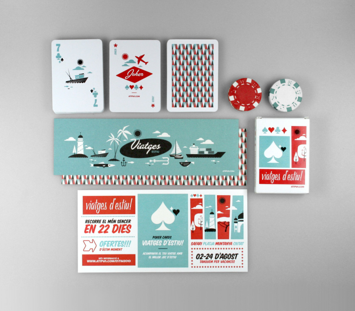 Summer Holiday Poker Pack - Airows