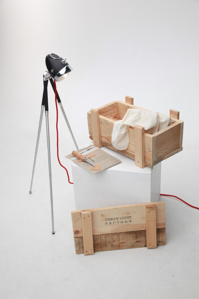 Vintage Automotive Headlights Turned Unique Lamps = Great Look - Airows