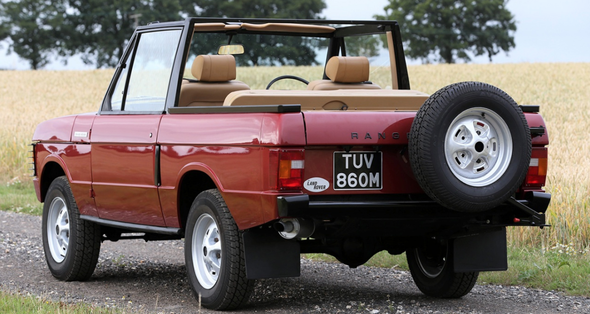 This Vintage Range Rover Was Converted Into A Convertible - Airows