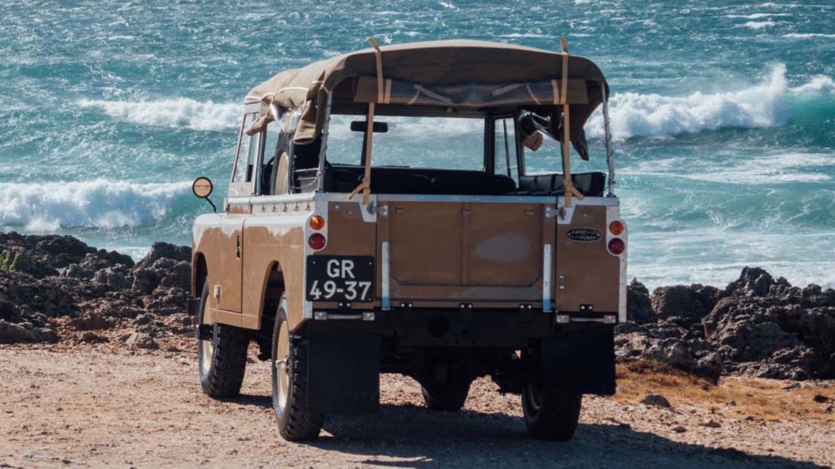 Beautiful Girls, a Vintage Land Rover, and a Picturesque Sunset Surf ...
