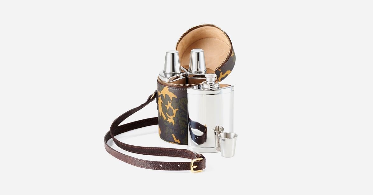 This Portable Flask Set Has Ineffable Elegance - Airows