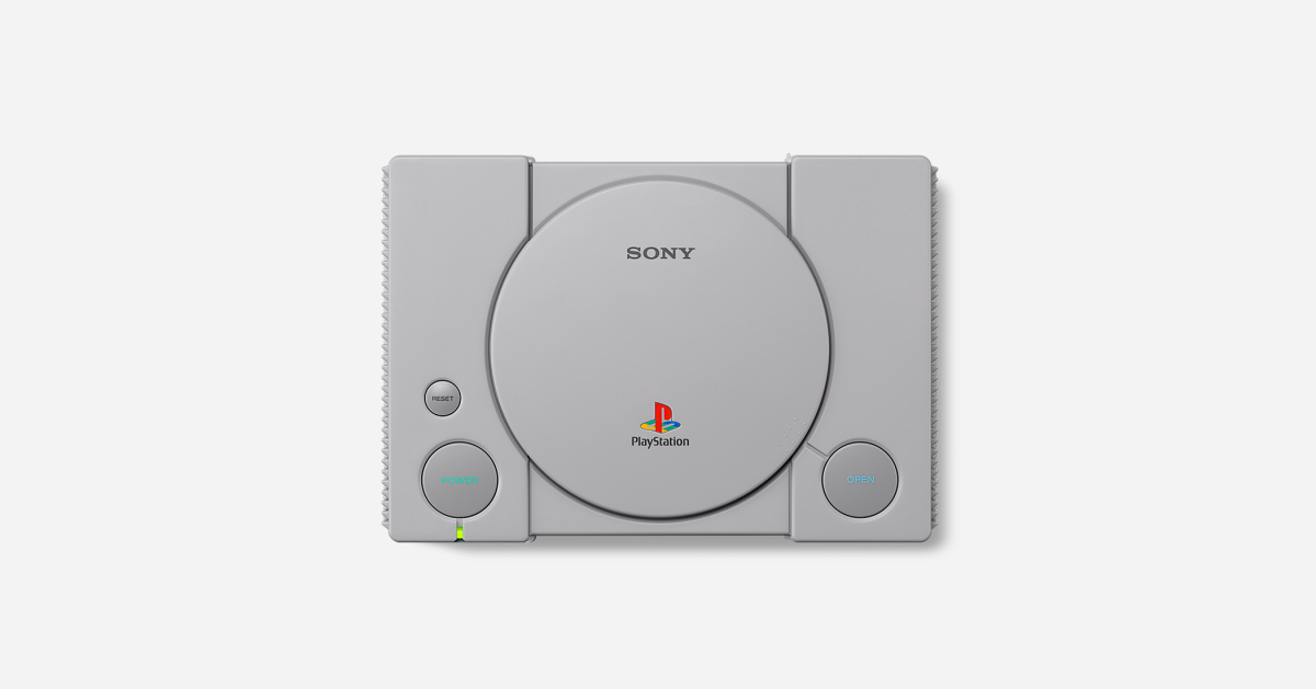 Sony Unveils Miniature Original PlayStation With 20 Pre-Loaded Games ...