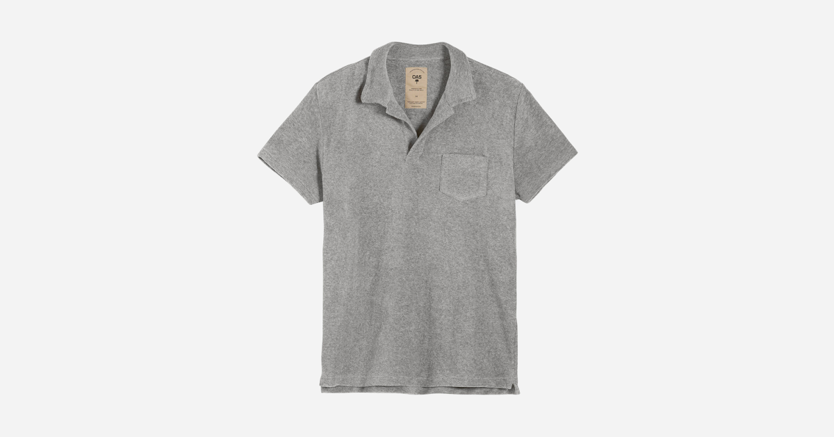 OAS' Terry Towel Polo Is Poolside Perfection - Airows