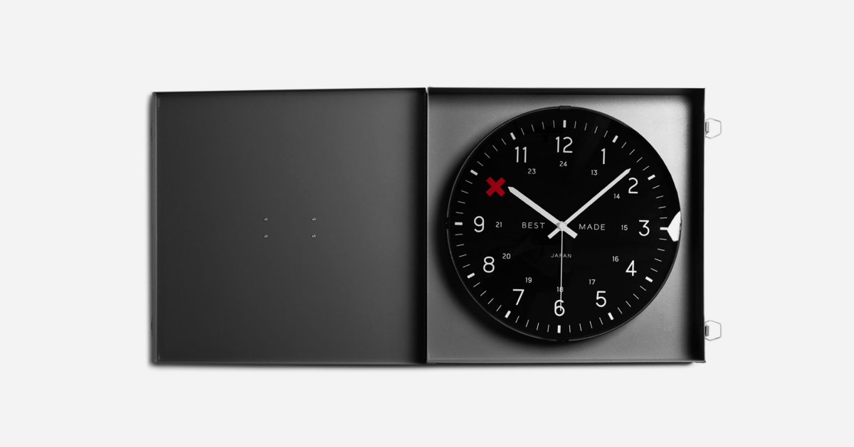 Best Made Co.'s Workshop Clock Makes a Handsome Design Statement - Airows