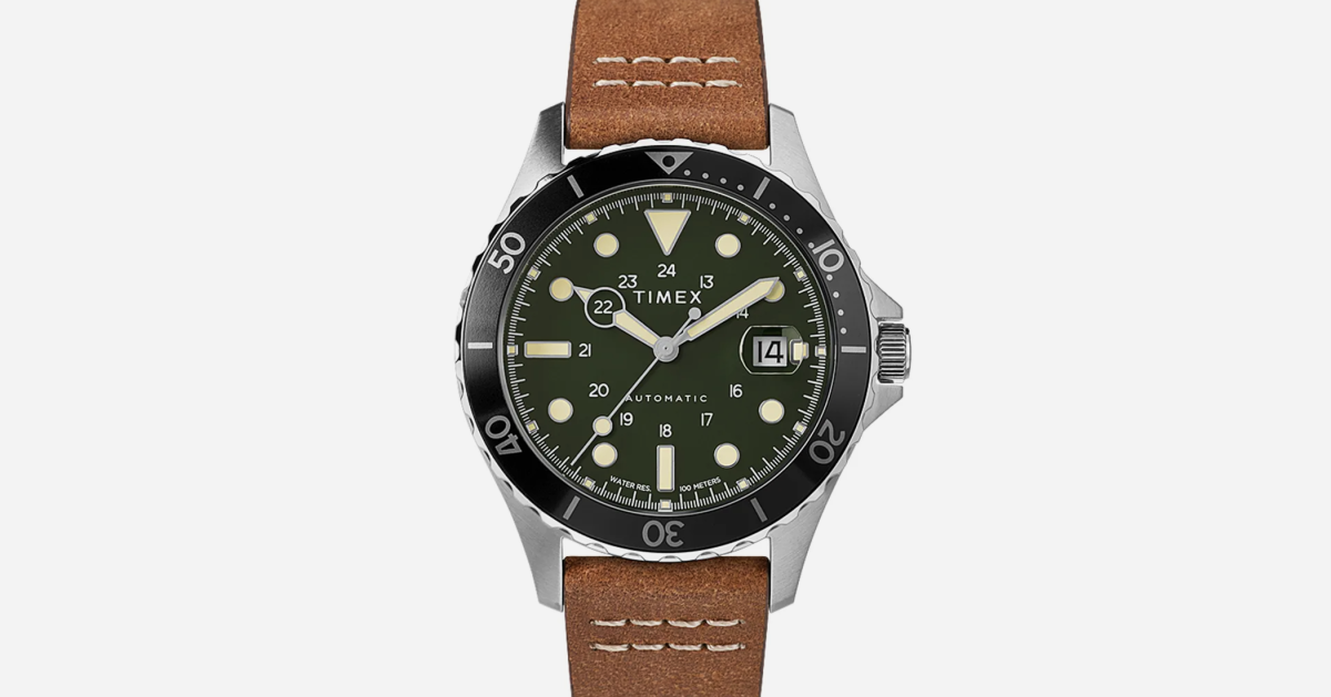Timex Gives the Navi XL Automatic a Fresh New Style - Airows