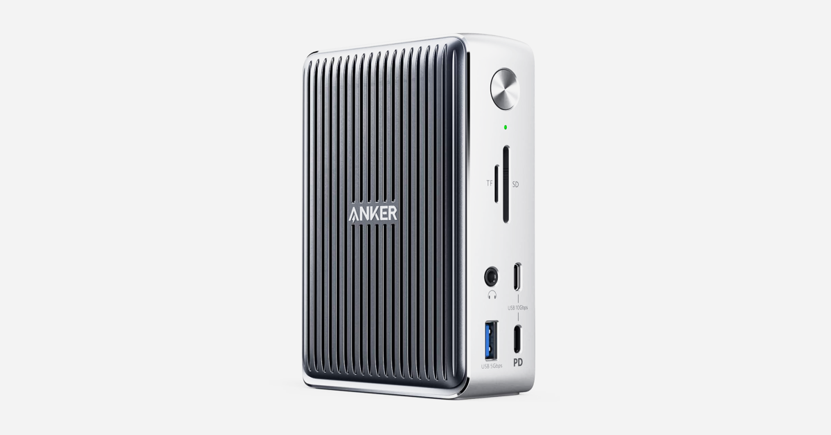 Anker Releases Sleek 13-in-1 Desktop Dock - Airows