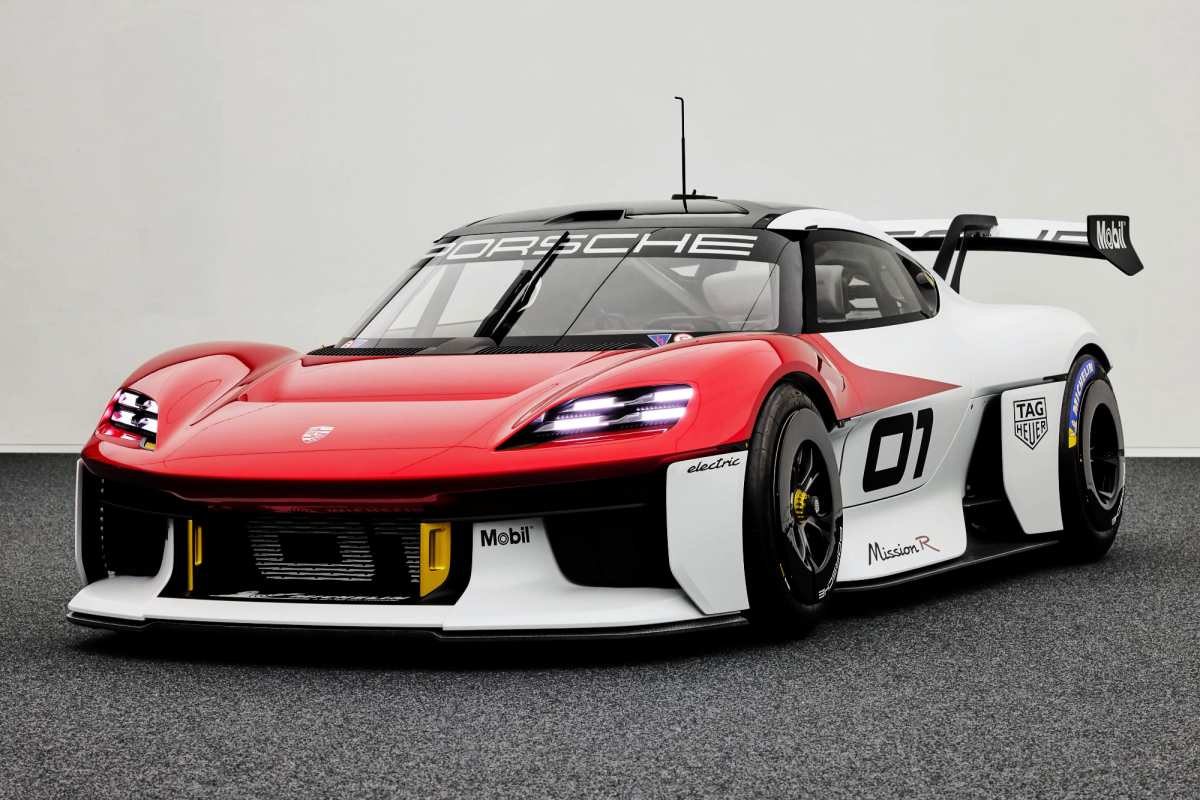 Behold: Porsche Unveils All-Electric Mission R Track Car - Airows